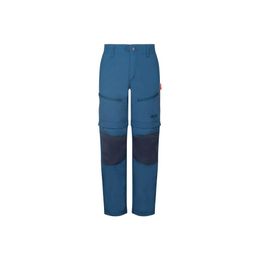 Trollkids Zipp-Off-Trekkinghose Nordfjord in madeira blue | Gr.: 104