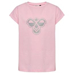 Hummel Shirt "Reg T-Shirt S/L Big Bee" in Pink | Gr.: 104