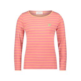 Cartoon Ringelshirt in Rosa | Gr.: 40