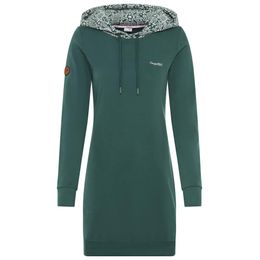 Kangaroos Sweatkleid in Dunkelgr&uuml;n | Gr.: 42