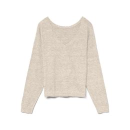 V&eacute;ro Moda Vero Moda Strickpullover in Birch | Gr.: XL