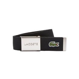 Lacoste G&uuml;rtel in schwarz | Gr.: 90 cm