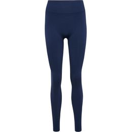Hummel Leggings Hmlhiit Damen in DRESS BLUES | Gr.: L