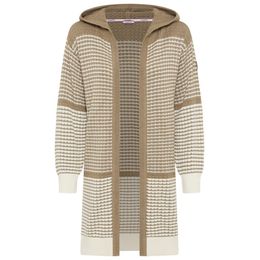 Kangaroos Kapuzenstrickjacke in beige-offwhite | Gr.: 40-42