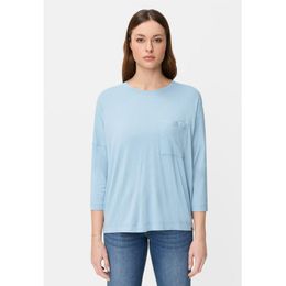 Camel Active T-Shirt mit 3/4-&Auml;rmeln in Hellblau | Gr.: 3XL