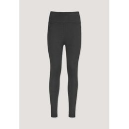 hessnatur Leggings High Waist ACTIVE COMFORT aus Bio-Baumwolle in schwarz | Gr.: XL