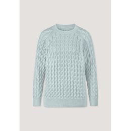hessnatur Pullover in perlblau | Gr.: S