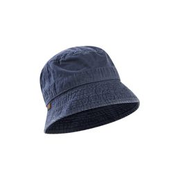 Camel Active Bucket Hat aus reiner Baumwolle in Navyblau | Gr.: L