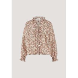hessnatur Bluse in cocos | Gr.: 48