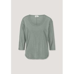 hessnatur Longsleeve in mattgr&uuml;n | Gr.: 38