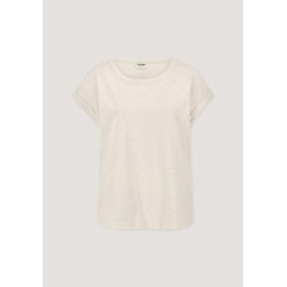 hessnatur Light Slub T-Shirt Relaxed aus reiner Bio-Baumwolle in natur | Gr.: 44
