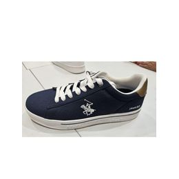 Beverly Hills Polo Club Sneaker Preston Twill in Blau | Gr.: 45