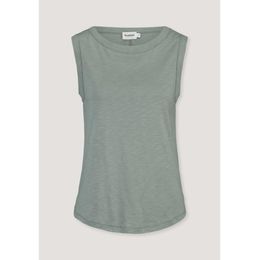 hessnatur Jersey Top in mattgr&uuml;n | Gr.: 34