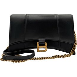 Balenciaga Crossbody Bags - Balenciaga Hourglass Chain - Black - Gr. unisize - in Schwarz - f&uuml;r Damen