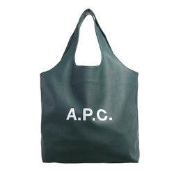 A.P.C. Shopper - Tote Ninon - Gr. unisize - in Gr&uuml;n - f&uuml;r Damen