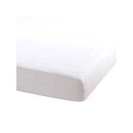 BettwarenShop Spannbettlaken Multi-Stretch in weiss | Gr.: 240 x 240 cm