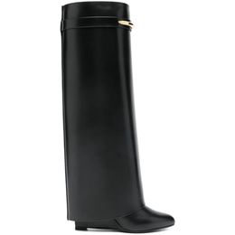 Givenchy Stiefel - Boots Black - Gr. 38,5 (EU) - in Schwarz - f&uuml;r Damen
