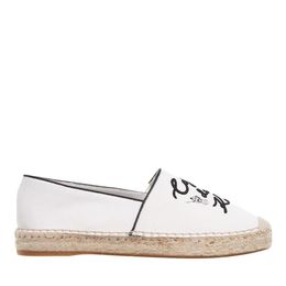 K by KARL LAGERFELD Karl Lagerfeld Espadrilles - Kamini Duo Caf&eacute; De Karl Slip On - Gr. 37 (EU) - in Creme - f&uuml;r Damen