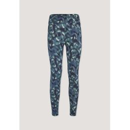 hessnatur Leggings in schieferblau | Gr.: XS