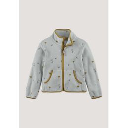 hessnatur Fleecejacke in nebelgrau | Gr.: 134/140
