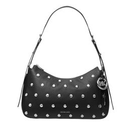 Michael Kors Hobo Bags - Nolita Md Tz Conv Shldr - Gr. unisize - in Schwarz - f&uuml;r Damen