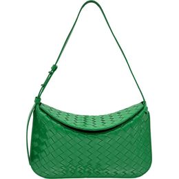 Bottega Veneta Crossbody Bags - Bottega Veneta Flap Bag - Grass - Gr. unisize - in Gr&uuml;n - f&uuml;r Damen