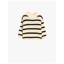KOTON SWEATERS in Beige Gestreift | Gr.: 3-4 Jahre