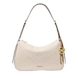 Michael Kors Hobo Bags - Nolita Md Tz Conv Shldr - Gr. unisize - in Beige - f&uuml;r Damen