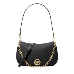 Michael Kors Hobo Bags - Nolita Md Chain Conv Shldr - Gr. unisize - in Schwarz - f&uuml;r Damen