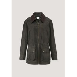 hessnatur Wachsjacke in oliv | Gr.: 42
