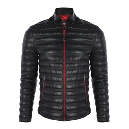 Felix Hardy Lederjacke in Schwarz | Gr.: M