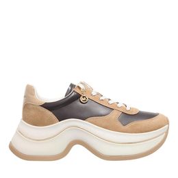 Michael Kors Low-Top Sneaker - Arla Trainer - Gr. 41 (EU) - in Braun - f&uuml;r Damen