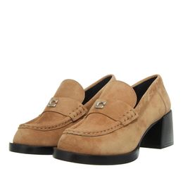 Coach Loafer - Natalie Suede Loafer - Gr. 36,5 (EU) - in Braun - f&uuml;r Damen