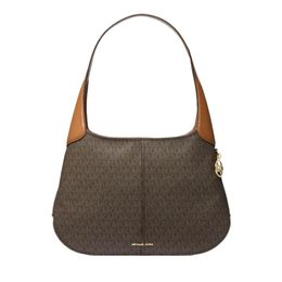 Michael Kors Hobo Bags - Alice Lg Tz Shldr - Gr. unisize - in Braun - f&uuml;r Damen
