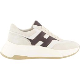 Hogan Low-Top Sneaker - Dames H669 Sneaker Beige - Gr. 37 (EU) - in Beige - f&uuml;r Damen