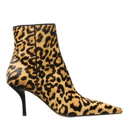 Michael Kors Stiefeletten - Selina Heeled Bootie - Gr. 37 (EU) - in Leopardfarben - f&uuml;r Damen
