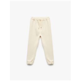 KOTON SWEAT BOTTOMS in Beige | Gr.: 92/98