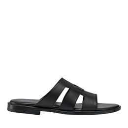 Aigner Sandalen - leather sandal NOEL 2A - Gr. 42 (EU) - in Schwarz - f&uuml;r Damen