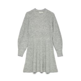 V&eacute;ro Moda Vero Moda Strickkleid in Light Grey Melange | Gr.: XS