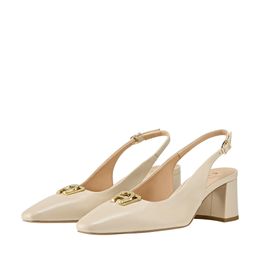 Aigner Hohe Schuhe - slingback pumps MARYLIN 1D - Gr. 37 (EU) - in Braun - f&uuml;r Damen