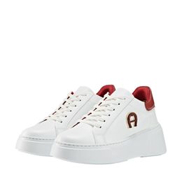 Aigner Low-Top Sneaker - sneaker ELAINE 11C - Gr. 41 (EU) - in Wei&szlig; - f&uuml;r Damen