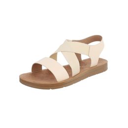 Ital-Design Sandale & Sandalette in Hellgelb | Gr.: 40
