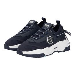 Philipp Plein Low-Top Sneaker - L&auml;ufer Predator - Gr. 45 (EU) - in Schwarz - f&uuml;r Damen