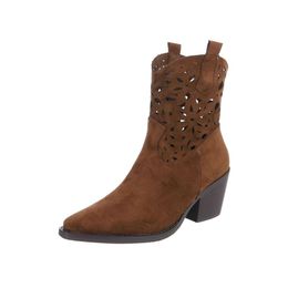 Ital-Design High Heel in Braun | Gr.: 40
