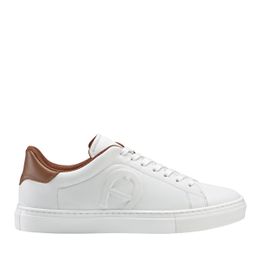 Aigner Low-Top Sneaker - sneaker PHILIP 1A - Gr. 45 (EU) - in Wei&szlig; - f&uuml;r Damen