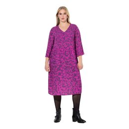 Ulla Popken Kleid in krokus lila | Gr.: 42-44