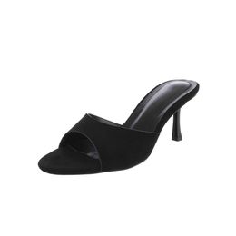 Ital-Design High-Heel Sandalette in Schwarz | Gr.: 37