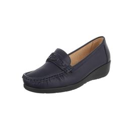 Ital-Design Halbschuh in Dunkelblau | Gr.: 38