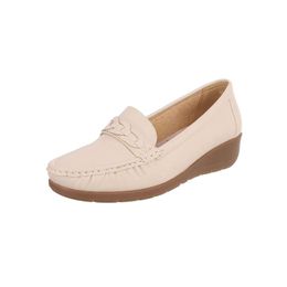 Ital-Design Halbschuh in Beige | Gr.: 40