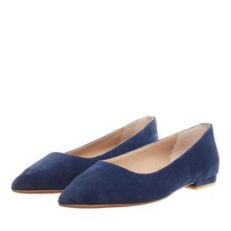 Lauren by Ralph Lauren Lauren Ralph Lauren Ballerinas - Londyn-Flats-Ballet - Gr. 38 (EU) - in Blau - f&uuml;r Damen